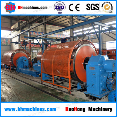JLK-500/6+12+18+24 Rigid Wire Stranding Machines With Worm Clamping