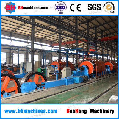 6+12+18/630 Rigid Frame Stranding Machine With Automatic Bobbins Loading