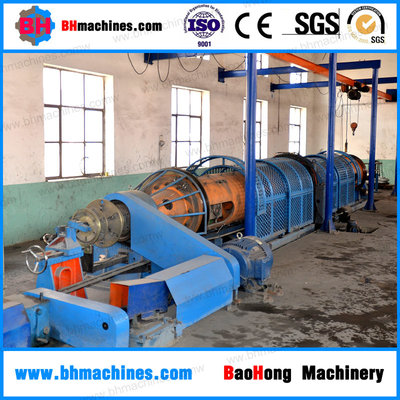 Copper wire production line for tubular cable strander machine bearing type tubular machine
