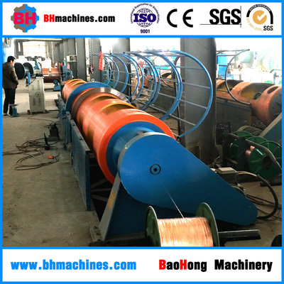 500mm aluminum tubular type strander copper stranded wire Tubular type stranded steel wire rope machines