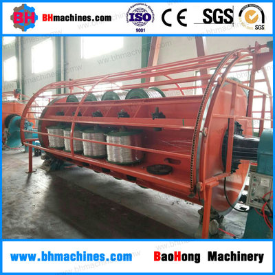 710 12+18+24+30 RIGID STRANDING MACHINE FRAM TYPE WITH MOTORIZED & ACCESSORIES