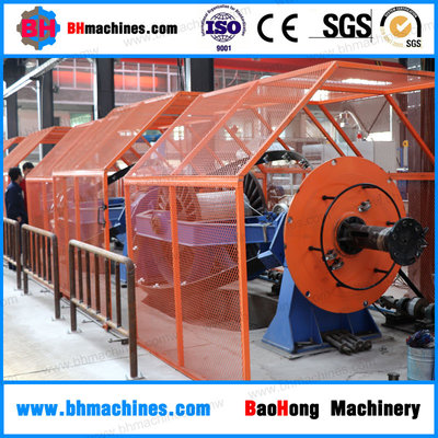 1+3 Skip Laying Machine-Drum 1250 mm for ABC Cable Laying up Skip Type Stranding Machine for power cable