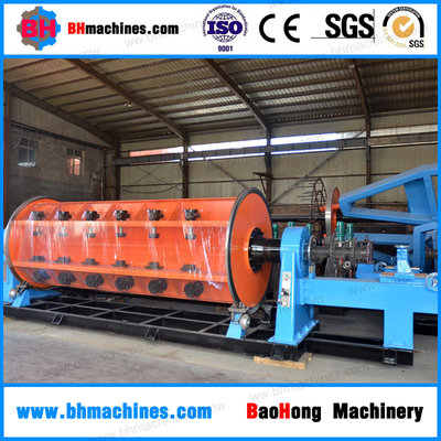 Electrical Cable & Wire Conductor Making Machine 630 mm / 6+12+18+24 Rigid Frame Stranding Machine for 630 mm Bobbin DIN