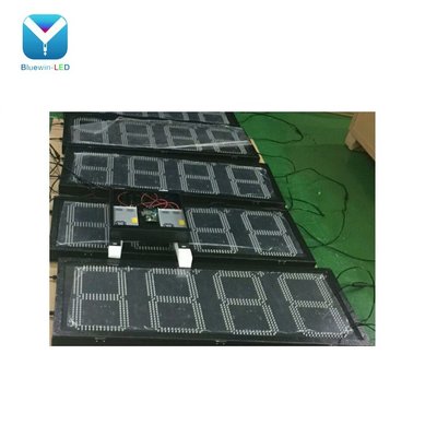 Waterproof Red 7segment Digital led gas price sign led oil station display led fuel gasoline board panel