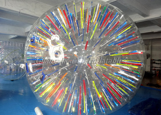 Garden TPU Shining Inflatable Zorb Ball , Giant Zorb Body Ball For Children