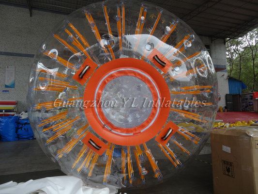 Eco - Environmental Fluorescent Inflatable Zorb Ball , Glowing Zorb Human Hamster Ball