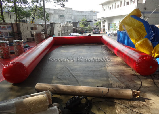 Adult Inflatable Bowling Games Zorb Ball Ramp , Hamster Ball Race Track