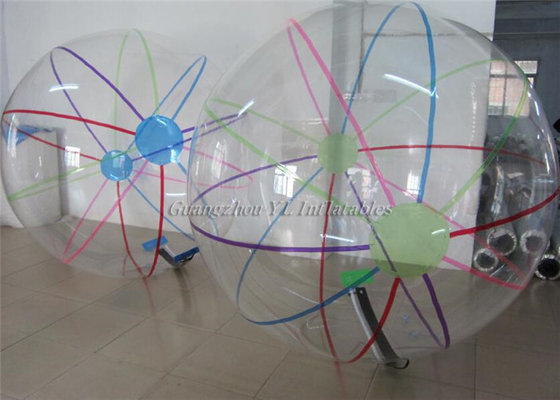 2m Strips Germany Zips Water Rolling Ball For Inflatable Backyard Water Park
