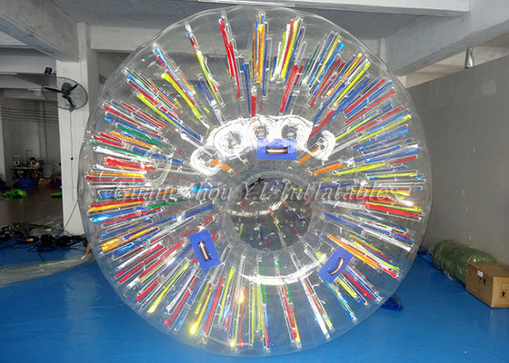 Shining Inflatable Zorb Ball / Water Rolling Ball