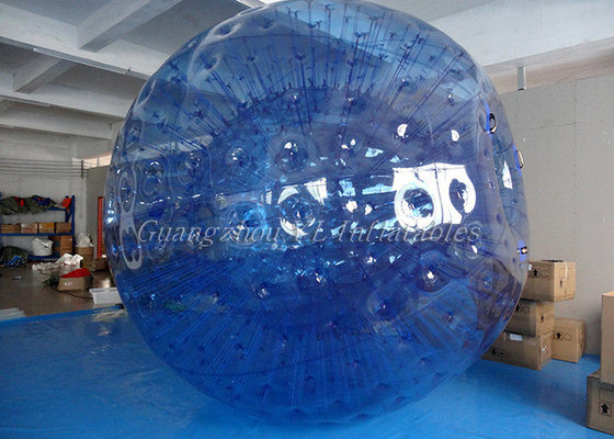 Full Color Roll Inside Zorb Inflatable Ball With Zorb Ramp / Zorb Ball Track