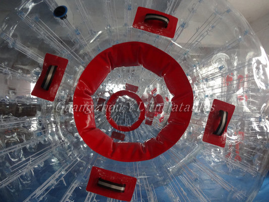 PVC Inflatable Zorb Ball , Inflatable Backyard Water Park Human Sized Hamster Ball
