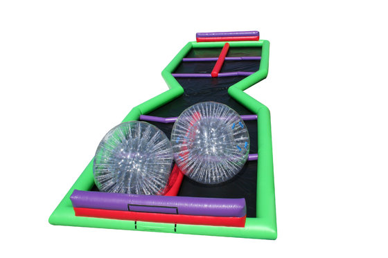 Clear Inflatable Hamster Ball For Humans Exciting Snow Zorb Bumper Ball