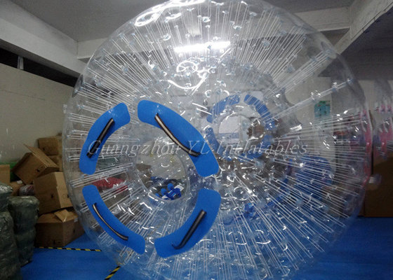 Clear Inflatable Hamster Ball For Humans Exciting Snow Zorb Bumper Ball
