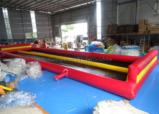 10mL x 6mH Inflatable Zorb Race Track For Zorb Ball Walking Human Body Ball