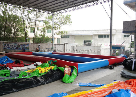Colorful Inflatable Zorbing Ramp For Body Zorb Human Hamster Ball 15mL x 7mW