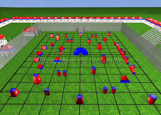 Inflatable Paintball Bunkers For Arena Amusement Park