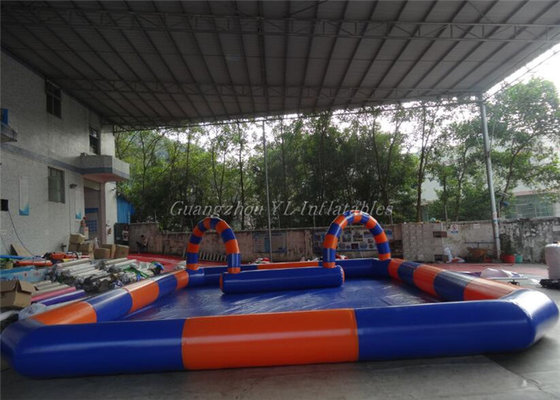 Custom Paddle Boat Water Ball Pool , Inflatable Water Toys Hamster Ball Pool