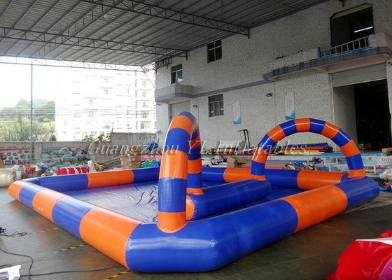 Custom Paddle Boat Water Ball Pool , Inflatable Water Toys Hamster Ball Pool