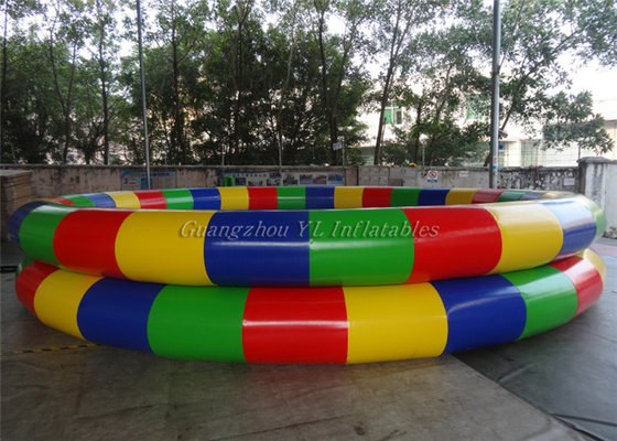 Colorful Circle Water Ball Pool , Inflatable Ball Toy