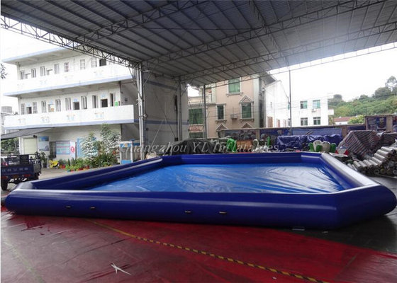 Blue Notching Inflatable Play Park Water Ball Pool For Water Ball Games