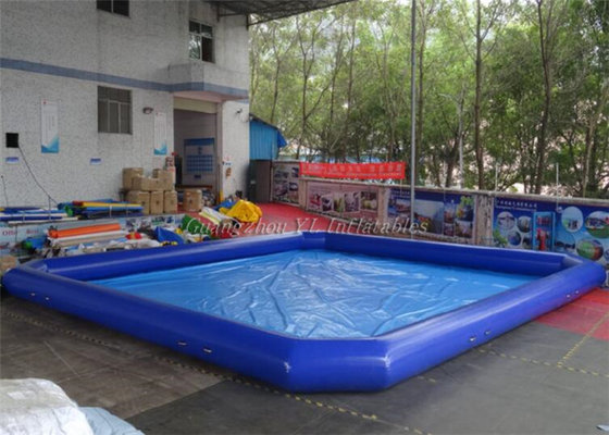 Blue Notching Inflatable Play Park Water Ball Pool For Water Ball Games