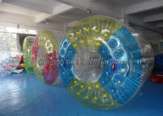 Aqua Park Inflatable Water Toys 1.0 mm PVC Roller Inflatable Wheel