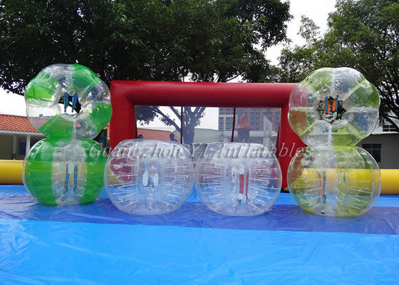Funny Inflatable Toys Adult Bubble Ball with Soft  Shoulder Straps / Handles