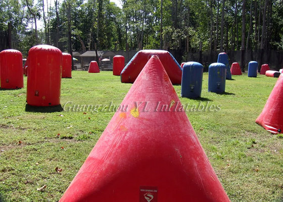 Colorful Inflatable Paintball Airball Bunkers For Celebration Ceremony