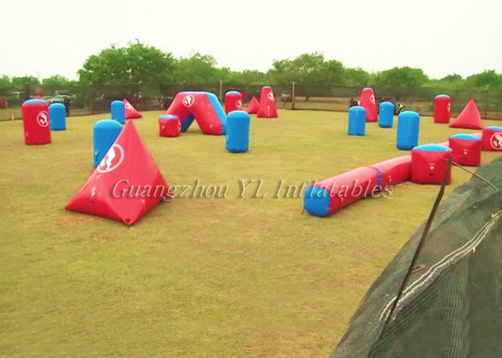 Backyard Inflatable Paintball Bunkers / Paintball Court / Sup Air Bunkers