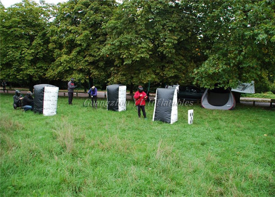 Amusement Park Paintball Inflatable Bunkers Military Tank Approved CE