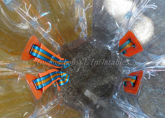 Colorful Adult Bubble Ball For Adults , TPU 1.55m / 1.8m Yellow Blue Green Orange