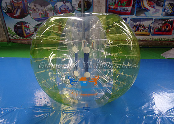 1.55m 1.88m Soccer 0.7 TPU Inflatable Body Bumper Ball With Logo