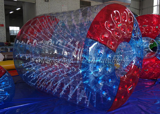 Popular Clear Commercial Grade Inflatable Water Roller For Swimming Pool