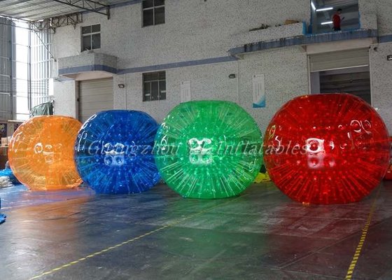 Giant Color Dot Inflatable Human Hamster Ball For Blow Up Water Park