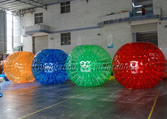 Full Color TPU Human Zorb Ball Crazy / Body Zorbing Ball For Human Rolling Events