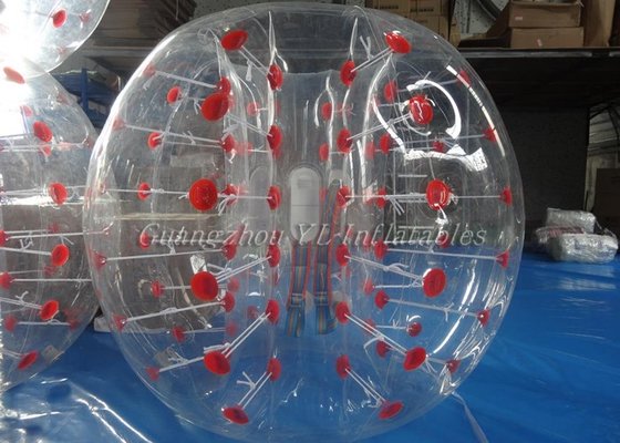 1.25m Dia Kids Bubble Ball Blue Football Soccer Inflatable Human Balls
