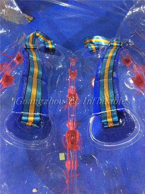 Colorful Buckles 1.55m  Sports Games Adult Bubble Ball , Funny Inflatable Bumper Ball