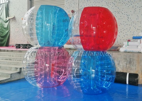 0.7mm TPU Adult Bubble Ball Inflatable Ball Soccer Harness For Event Party