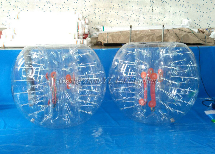 Kids Inflatable Sports Games Buddy Bumper Ball Soccer For Party