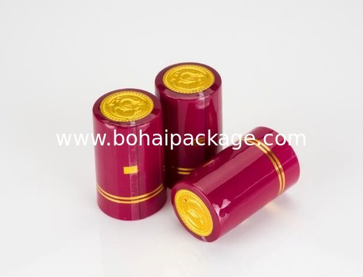 Wholesale hot sale PVC Shrink Sleeve Capsule for Olive Oil Bottle Cap