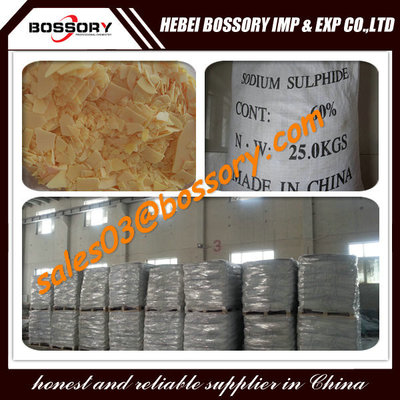 leather/dyeing/textile using SODIUM SULFIDE 60% /SODIUM SULPHIDE 60%