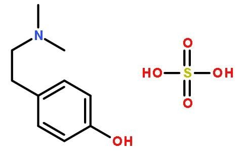 Hordenine Pharmaceutical Intermediates CAS 539 15 1 98% High Purity  Powder