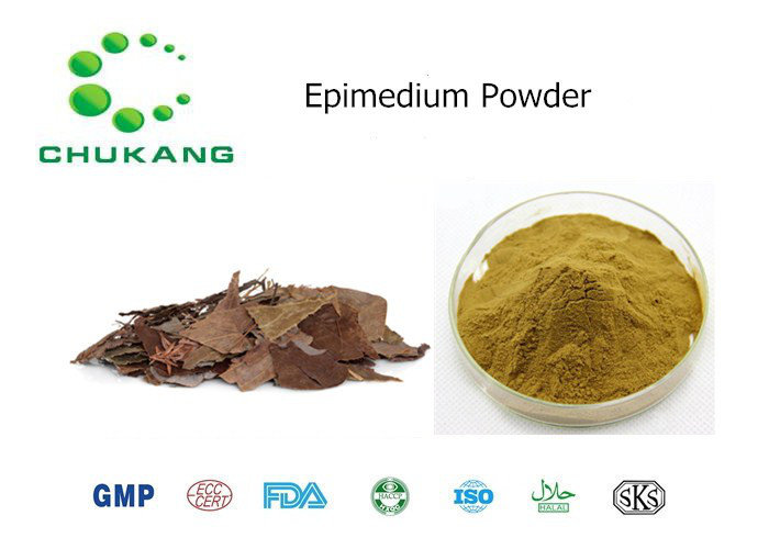 Epimedium Powdered Herbal Extracts Epimedium Brevicornu Maxim Natural Herb Powder
