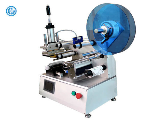 Two Side Manual Bottle Labeling Machine Medicinal Liquor Square Bottle