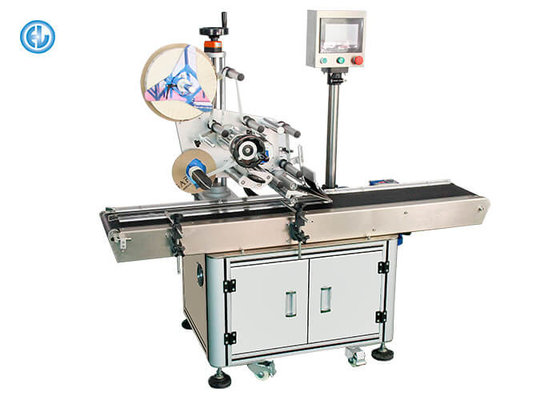 Lunch Box Lid Automatic Labeling Machine High Precision Top Surface