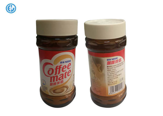 Electric Driven Automatic Print And Apply Labeler , Vertical Bottle Labeling Equipment 