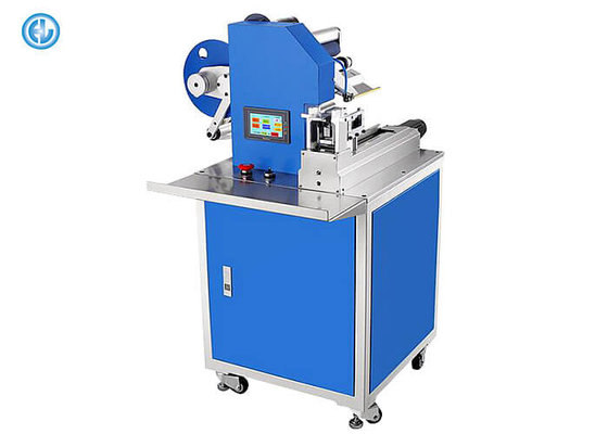 Blue Self Adhesive Cable Labeling Machine Suitable AC / DC Wire