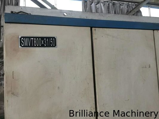 2010 USED QIQIHAR SMVT800x31/50 CNC Lathe, Vertical