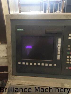 WUHAN HENGYI 6.3m CNC Lathe, Vertical