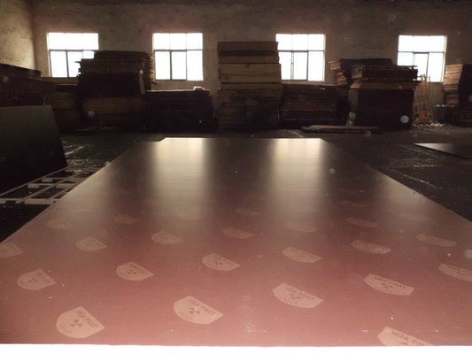 Waterproof Brown Film Faced Plywood / Shuttering Plywood Sheets with Hardwood Core